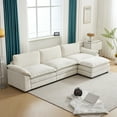 Ktaxon Sectional Sofa L Shaped Couch with Chaise Living Room Sleeper ...
