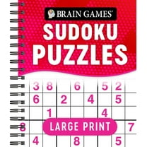 Parragon Large Print Sudoku Puzzles Spiral-Bound, Over 200 - Walmart.com
