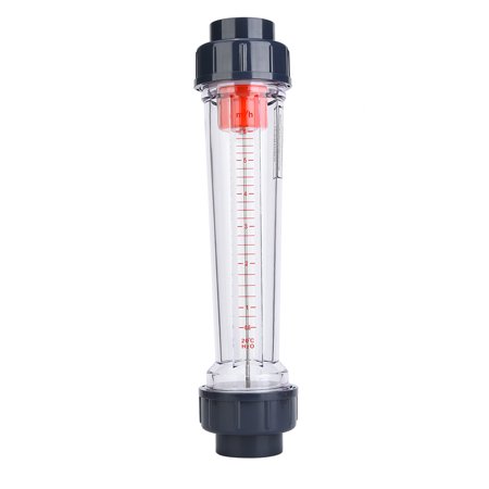 POCREATION 2inch Water Flow Meter,LZS-40 (D) Tube Type Liquid Flowmeter ...