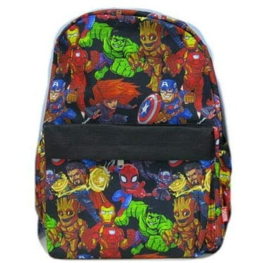 Marvel Avengers Boys Backpack Superhero Spider-Man Kids Backpack 16 ...