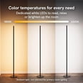 Aura RGBICW Floor Lamp, Ambient Lighting LED Corner Light App & Voice ...