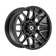TIS 544BM Dually Inner Black Wheel Rim, 20" x 8.25" 8 x 210mm +127mm ...