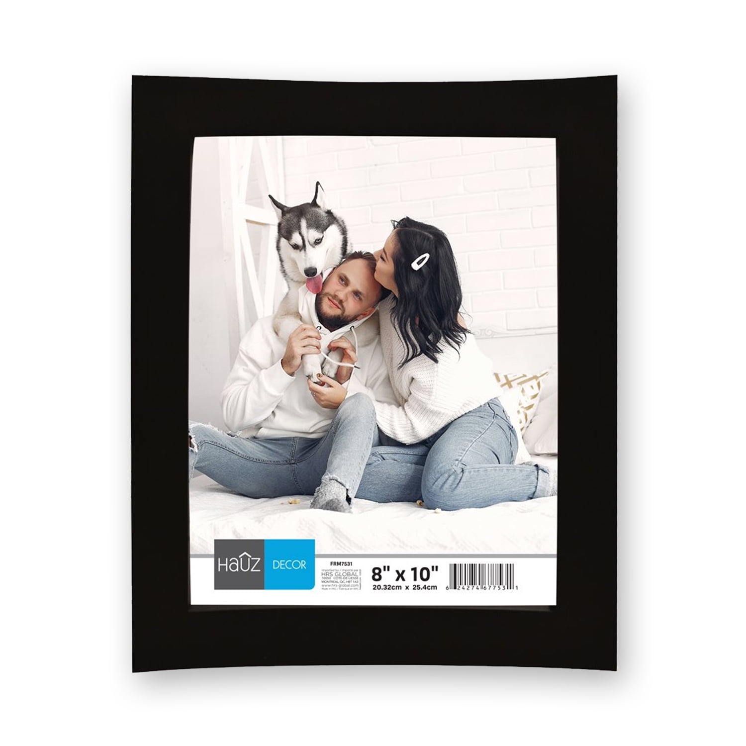 Click here for Hauz Frm7531 - 8x10 Black Curved Picture Frame prices