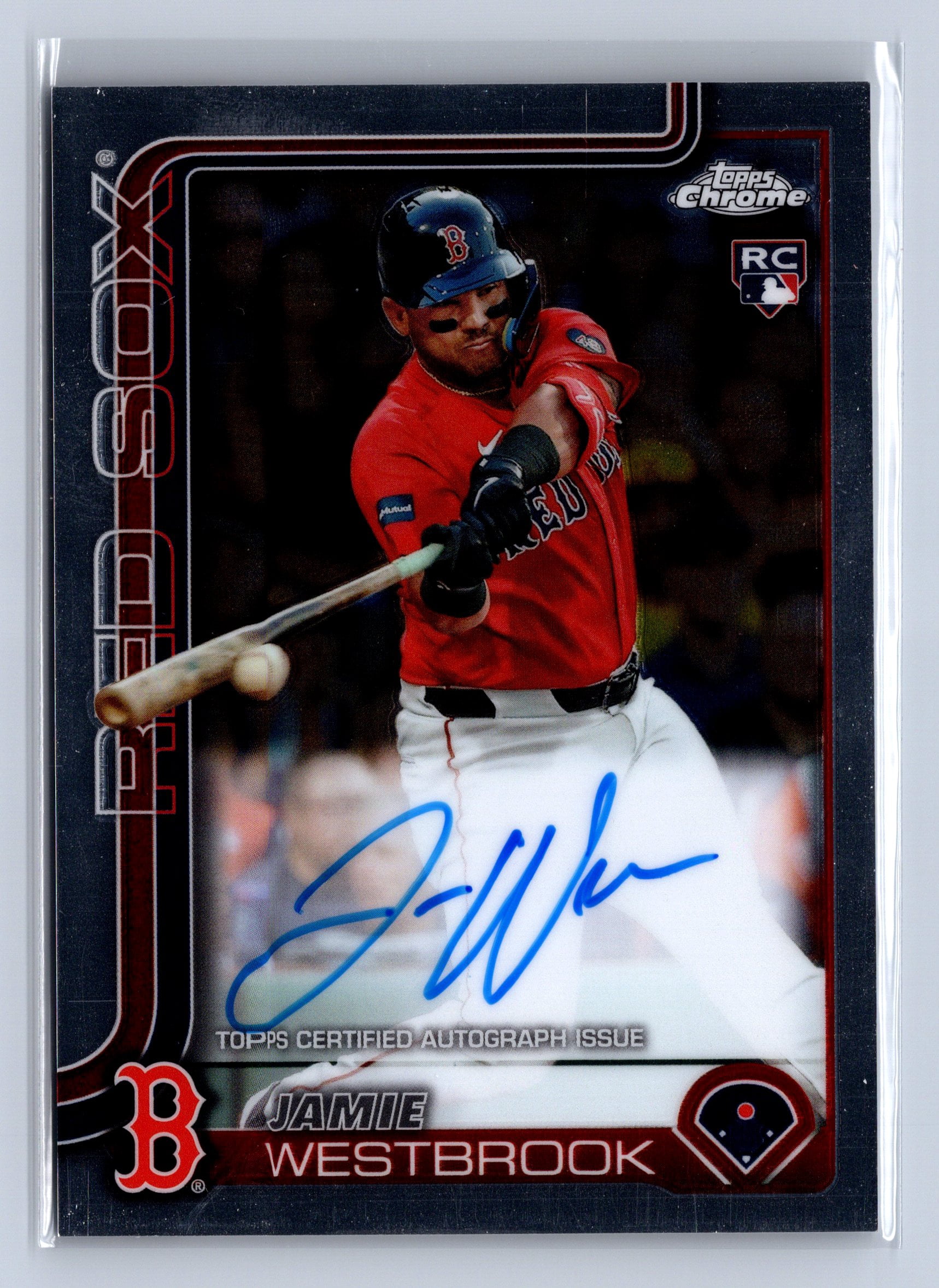 2024 2025 Topps Chrome Jamie Westbrook #RA-JWE Auto RC - Walmart.com