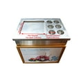 INTSUPERMAI Commercial Flat Pan Fried Ice Cream Roll Machine Single ...