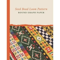 Seed Bead Weaving Loom Round Graph Paper: Bonus Materials List Sheets ...