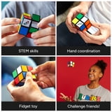 Rubik's Mini, Original 2x2 Rubik's Cube 3D Puzzle Fidget Cube - Walmart.com