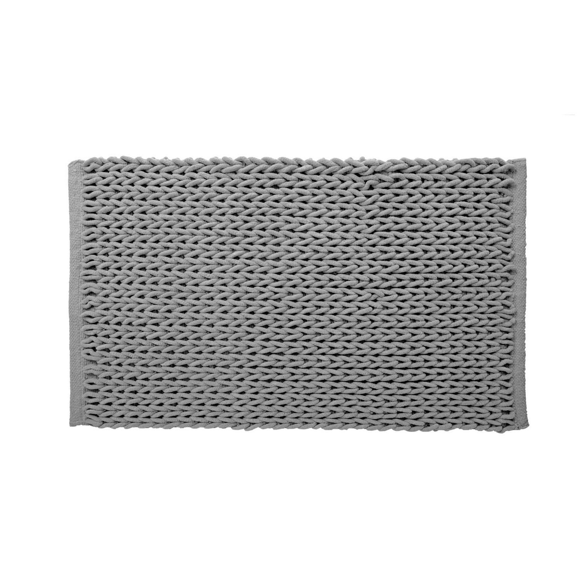 Click here for Moda Braided Marble Grey Bath Rug 20x32 2 Ft X 3 F... prices