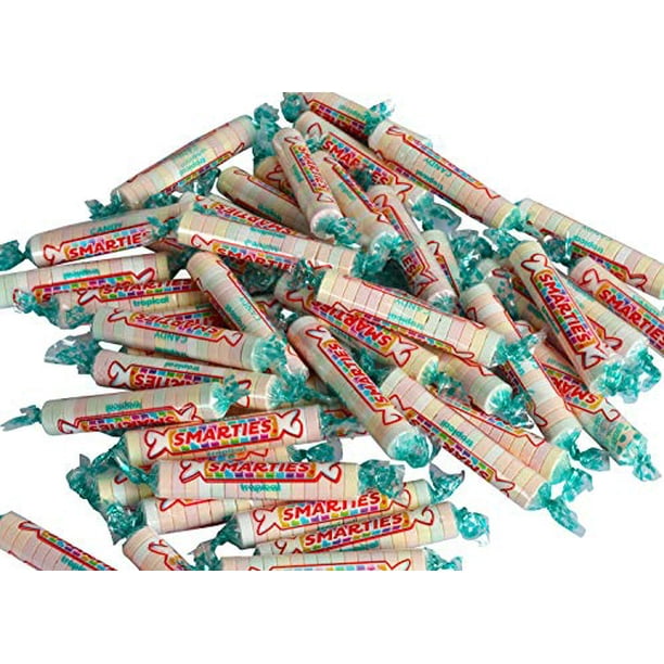 Smarties – Tropical Smarties – 4 Pounds- Smarties Candy Rolls ...