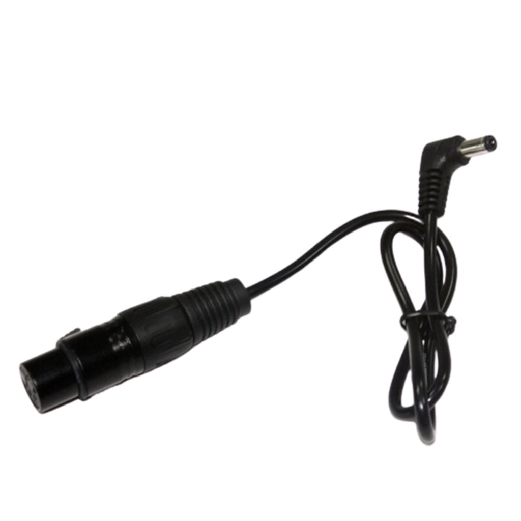 90 Degree DC to XLR Adapter Converter Adaptor Power Cable Cord for ...