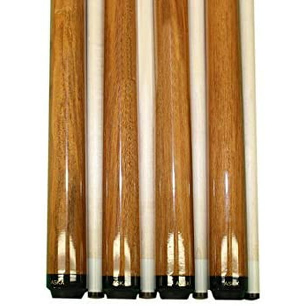 Set of 4 Aska SP1 Malaswood Sneaky Pete Billiard Pool Cue Sticks, 58 ...