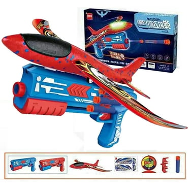 Rirool Outdoor Flying Games Toys for Kids, Airplane Launcher Toy ...