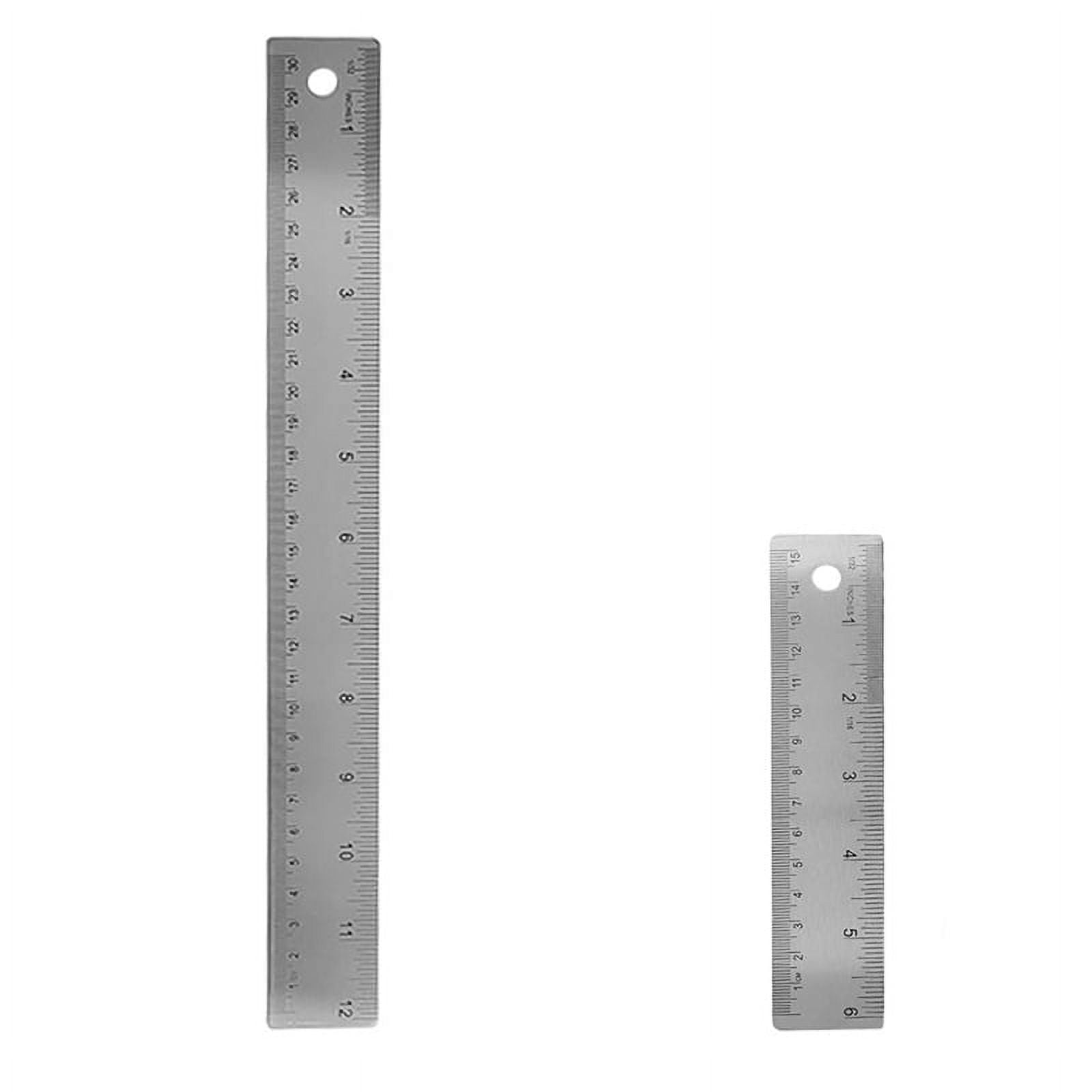 Click here for Unbranded Stainless Steel Cork Back Metal Ruler  6... prices