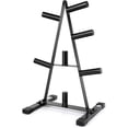 Olympic 2-Inch Weight Plate Rack, Heavy Duty Storage Stand for Olympic ...