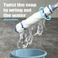 NEWE Self Wringing Twist Mop with 55 inches Handle for Floor Cleaning ...