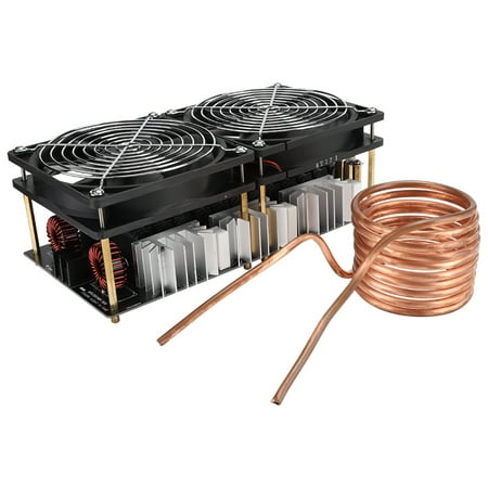 ANGGREK ZVS Induction Heater,ZVS 12V-48V 2500W High Frequency Induction Heater PCB Board Module ...