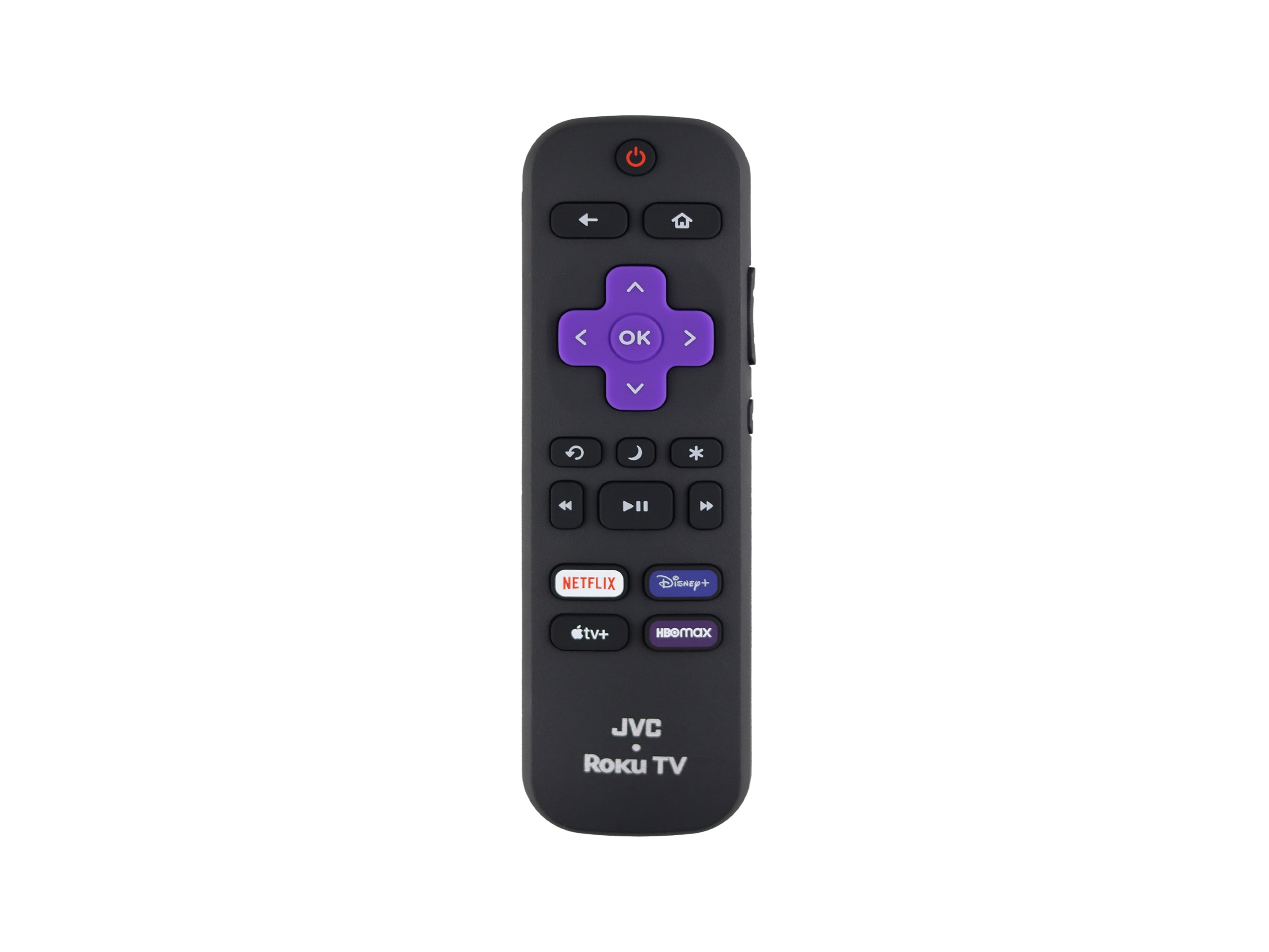 Control Remoto Compatible con JVC Roku TV Smart TV Disney Hbo Max ...