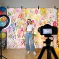Spring Floral Backdrop for Photoshoot,Photography Photo Studio ...