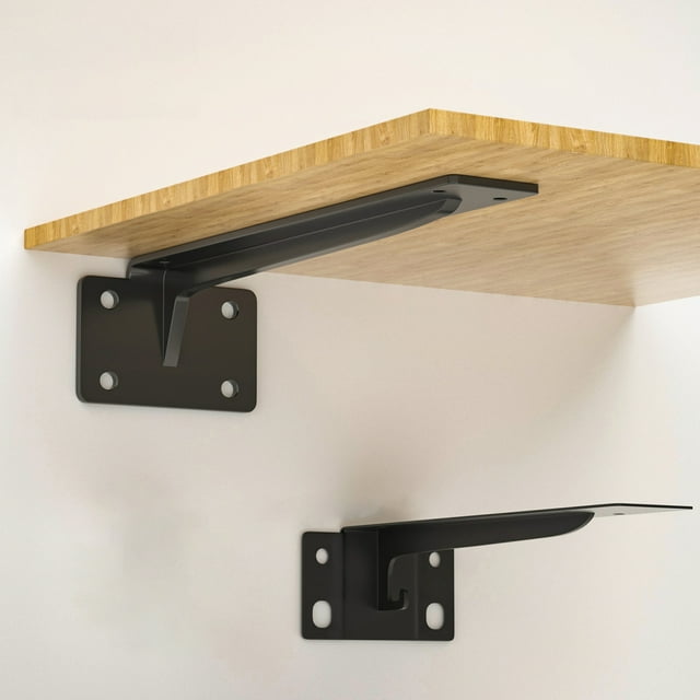 Sturdy Shelf Brackets 1 Set of Heavy-Duty Wall Mounted Brackets for ...
