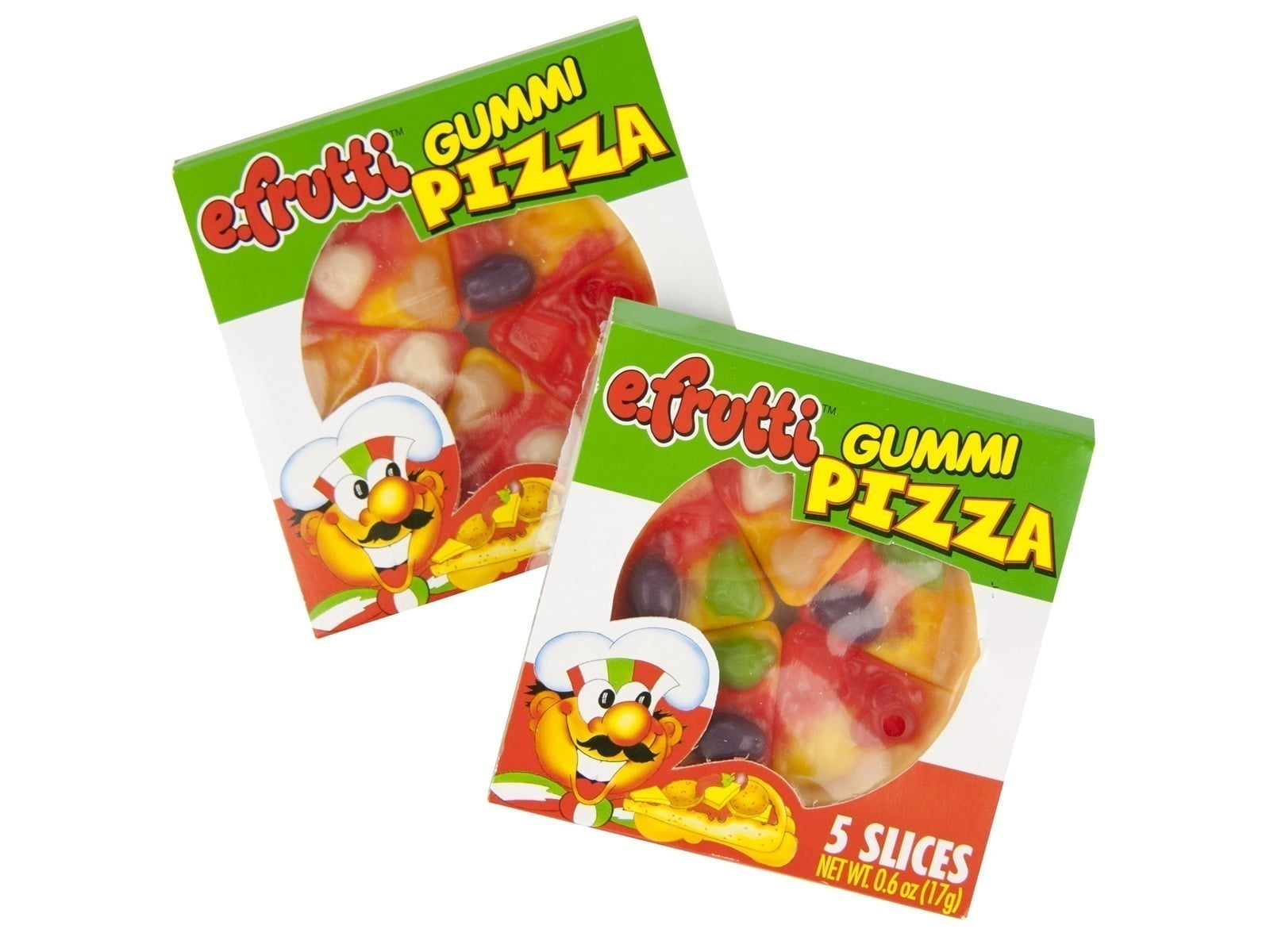 E. Frutti Gummi Pizza, 48 Count Display Box - Walmart.com