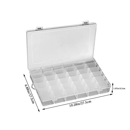 Organizer Box Cross Stitch DIY Sewing Storage 36 Grid Thread Bobbins ...