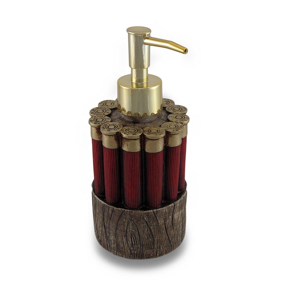 Hand Painted Shotgun Shell Liquid Soap / Lotion Dispenser - Walmart.com ...