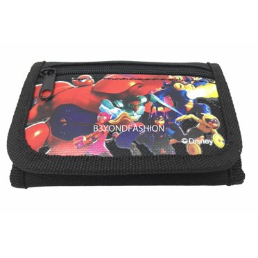 Disney Mickey Mouse & Minnie Kids Tri-Fold Wallet Coin Purse - Walmart.com