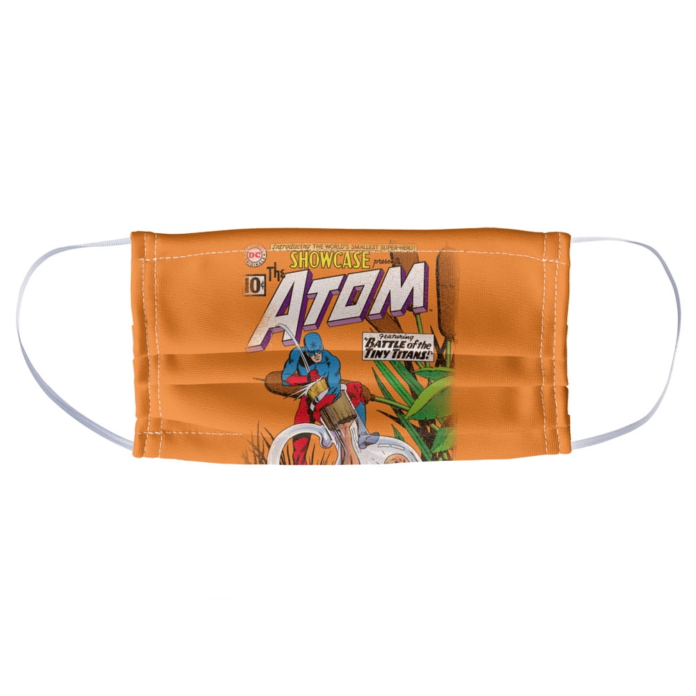 Justice League The Atom Showcase #34 Cover 1-Ply Reusable Face Mask ...