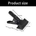 2/4Pcs Heavy Duty Backdrop Holder Metal Clips for Photo Studio ...