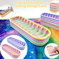 Diamond Art Storage Case with 10 Compartments, Portable Organizer for ...