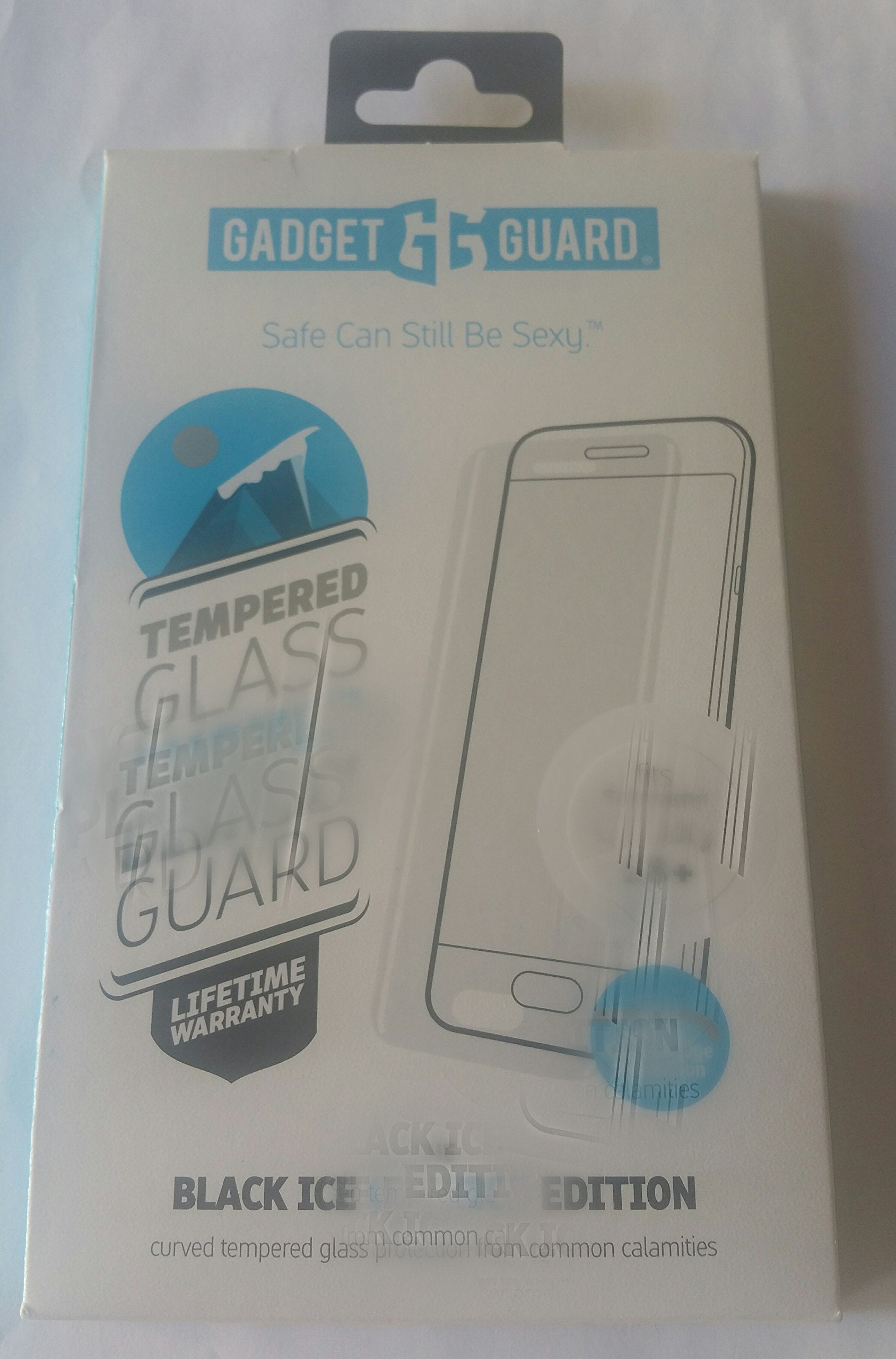 Gadget Guard Black Ice Plus Edition Tempered Glass Screen Guard for ...