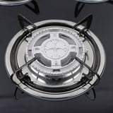 Miumaeov Gas Cooktop Stove Build-in 5 Burners 8 mm Tempered Glass ...