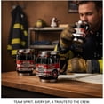 Firefighter Coffee Mug, 3D Fire Truck Stainless Steel Double Wall ...