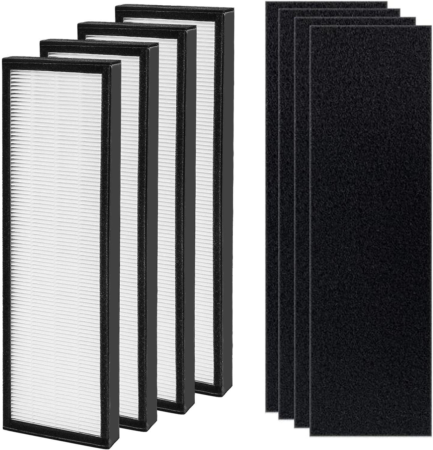 Goodsby 4 Pack Replacement HEPA Filters B & Carbon Pre Filters for ...