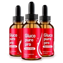(3 Pack) Glucopure Pro Drops, Advanced Blood Support Liquid Drops, All ...