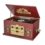 Victor 8-in-1 Stereo - Espresso - Walmart.com