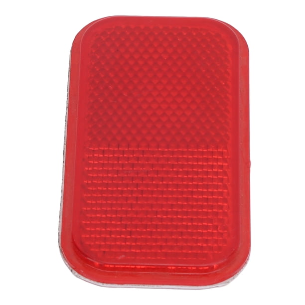Reflector rojo diseño de forma simple Material ABS Reflector de ...