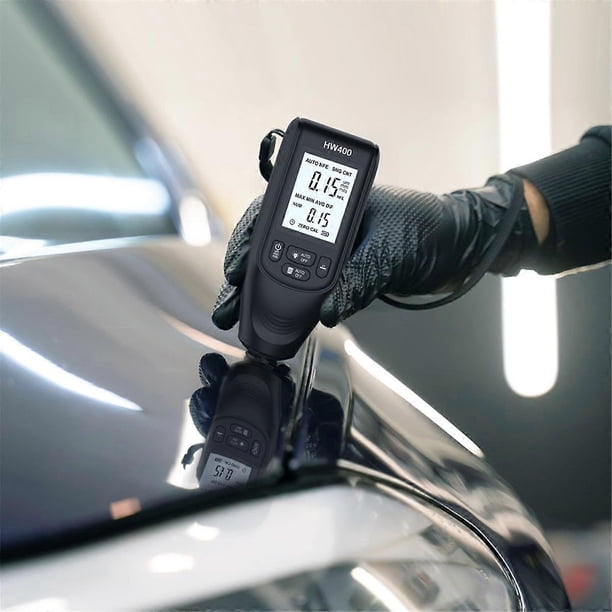 Automatic HW400 Car Paint Thickness Gauge 0-2000UM Inspection Tools ...