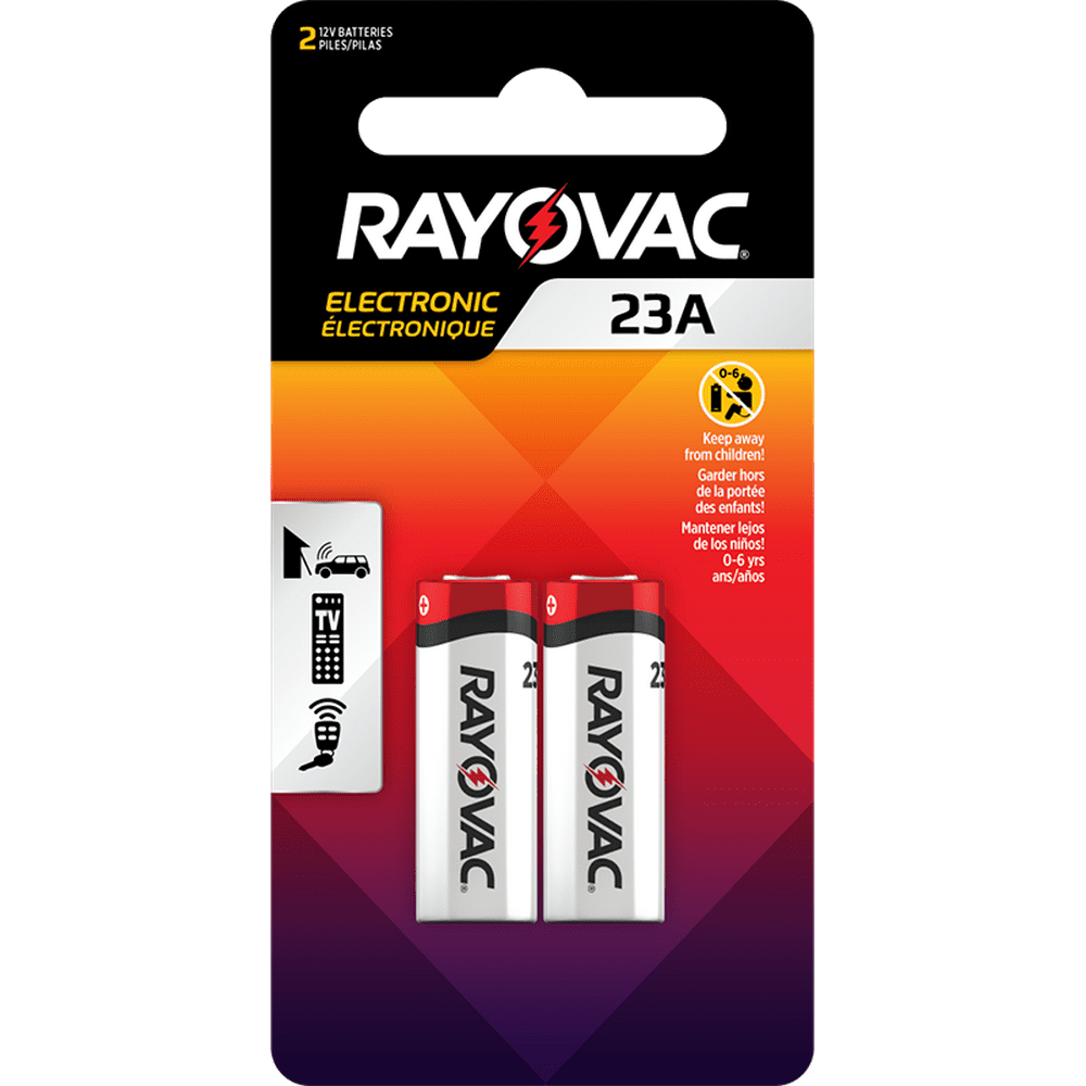 Rayovac Alkaline 23A Batteries, 2 Count - Walmart.com - Walmart.com