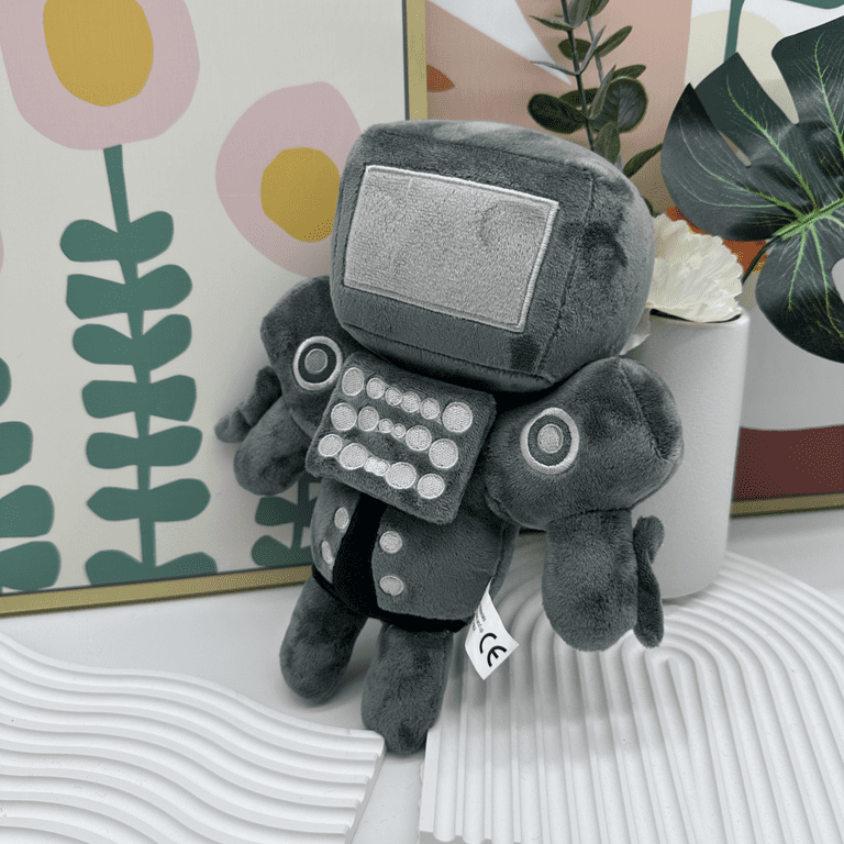 BIGUY Skibidi Toilet Titan TV Man Plush, Upgraded Titan TV