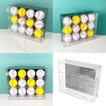 Acrylic Baseball Display Rack Wall Mounted Table Tennis Storage Box ...