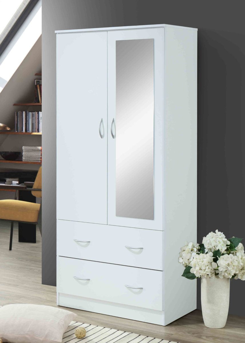 Wardrobe with two doors store