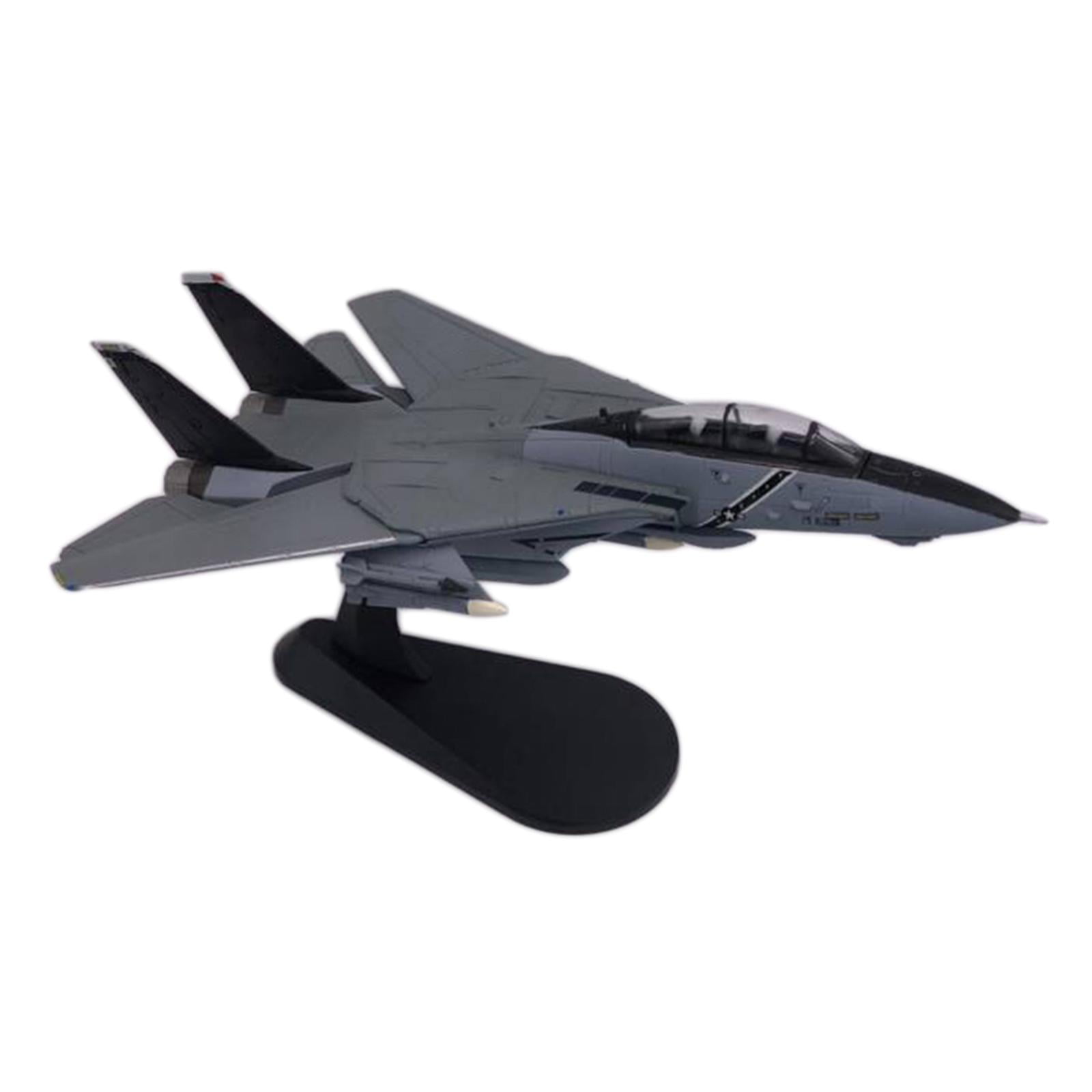 1:100 Scale US F14 Plane Model Exquisite Aircraft Plane Model with ...