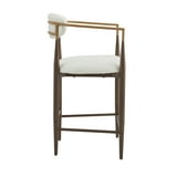 Free Shipping! Christopher Knight Home Remy Modern 25" Beige+Gold ...