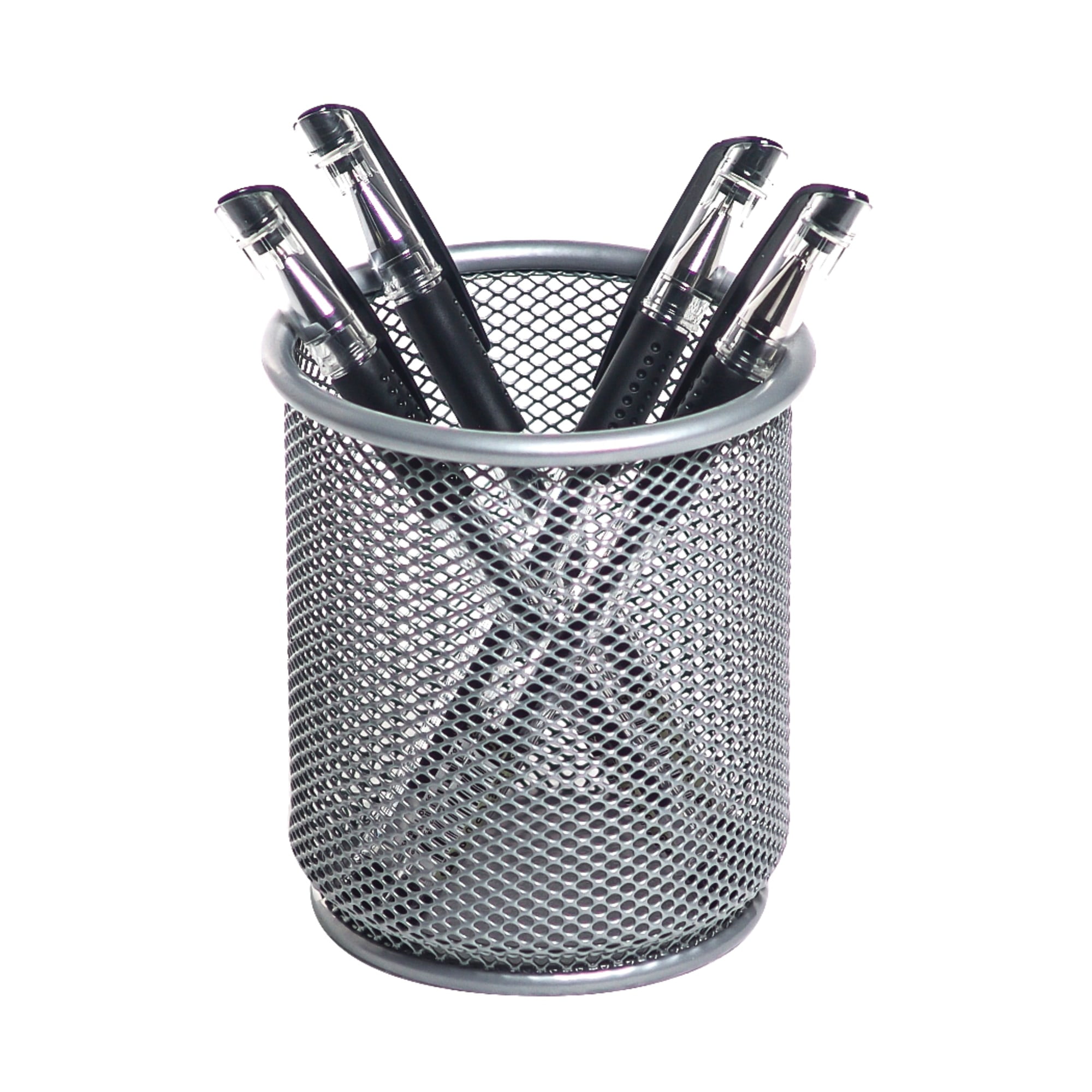 Office Depot® Brand Mesh Pencil Cup, Silver - Walmart.com