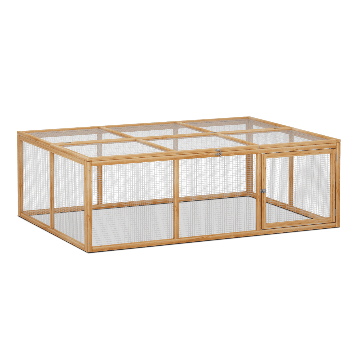 Magshion 68" Wooden Chicken Coop Cage Rabbit Hutch Enclosure Poultry ...