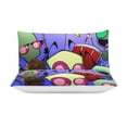 Alien Invader Zim 3 Pieces Bedding Sets Comfortable Soft Comforter Sets ...