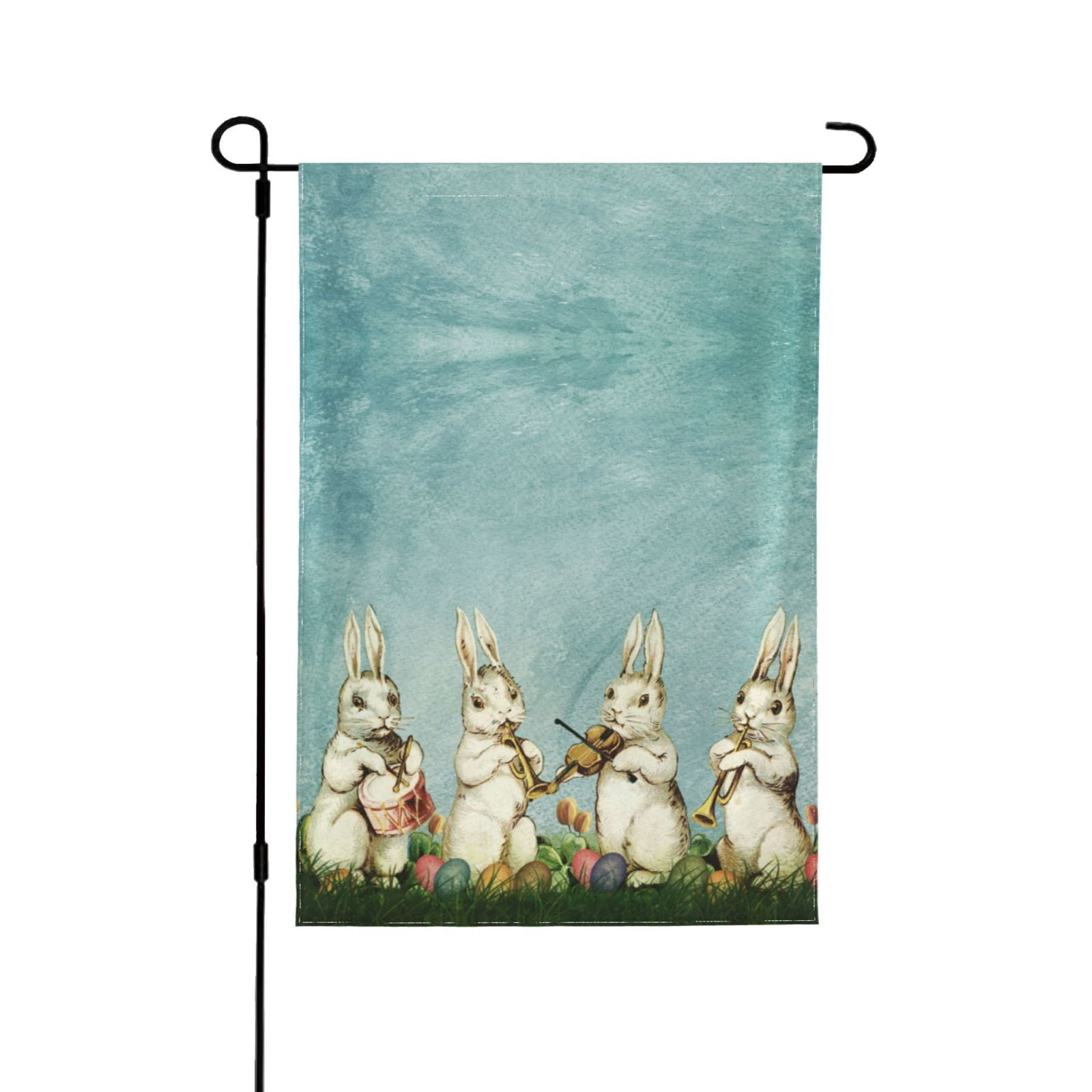 XMXY Easter Bunnies Garden Flags Double Sided,Farmhouse Holiday Yard ...