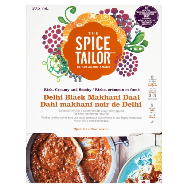 DELHI BLACK MAKHANI DAAL 375 ml, Rich, Creamy and Smoky - Walmart.ca