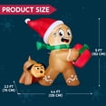 Joyfy 9FT Lying Santa Inflatable Christmas Decoration - Walmart.com